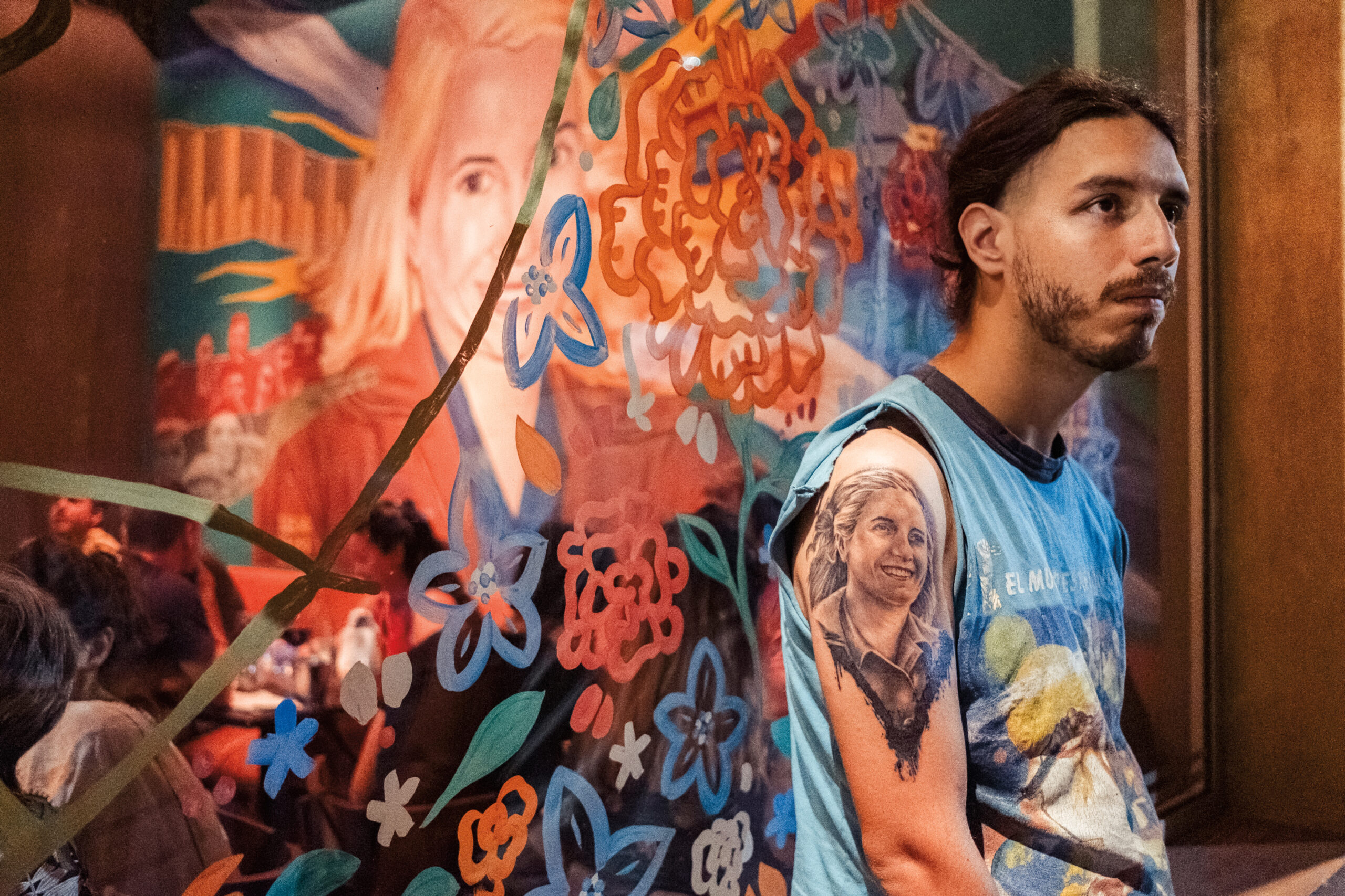 In Tattoos, Protests and Street Art, Perón's Legacy Lives On